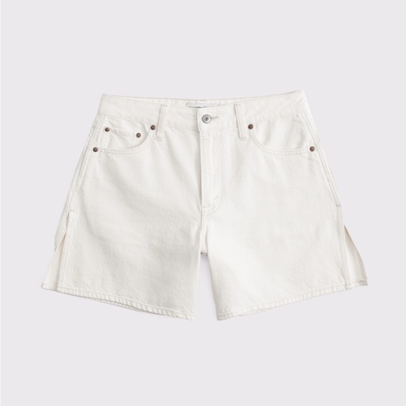 Abercrombie & Fitch | Shorts | Curve Love High Rise Loose Shorts | Poshmark